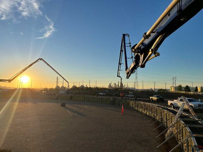 Oil Tank Ring Foundations Concrete Formwork Reinforcing and Embed ...